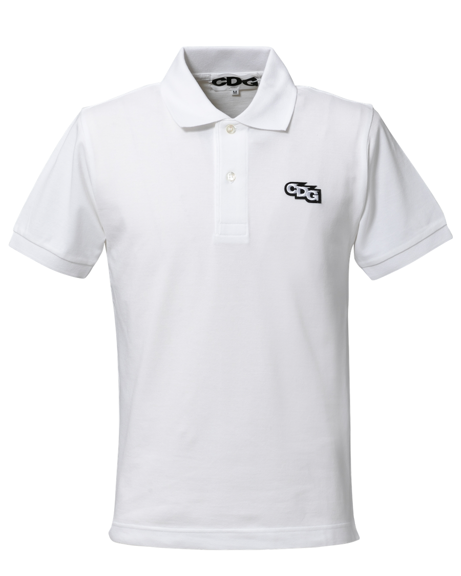 CDG PATCH POLO SHIRT – INTL CDG3